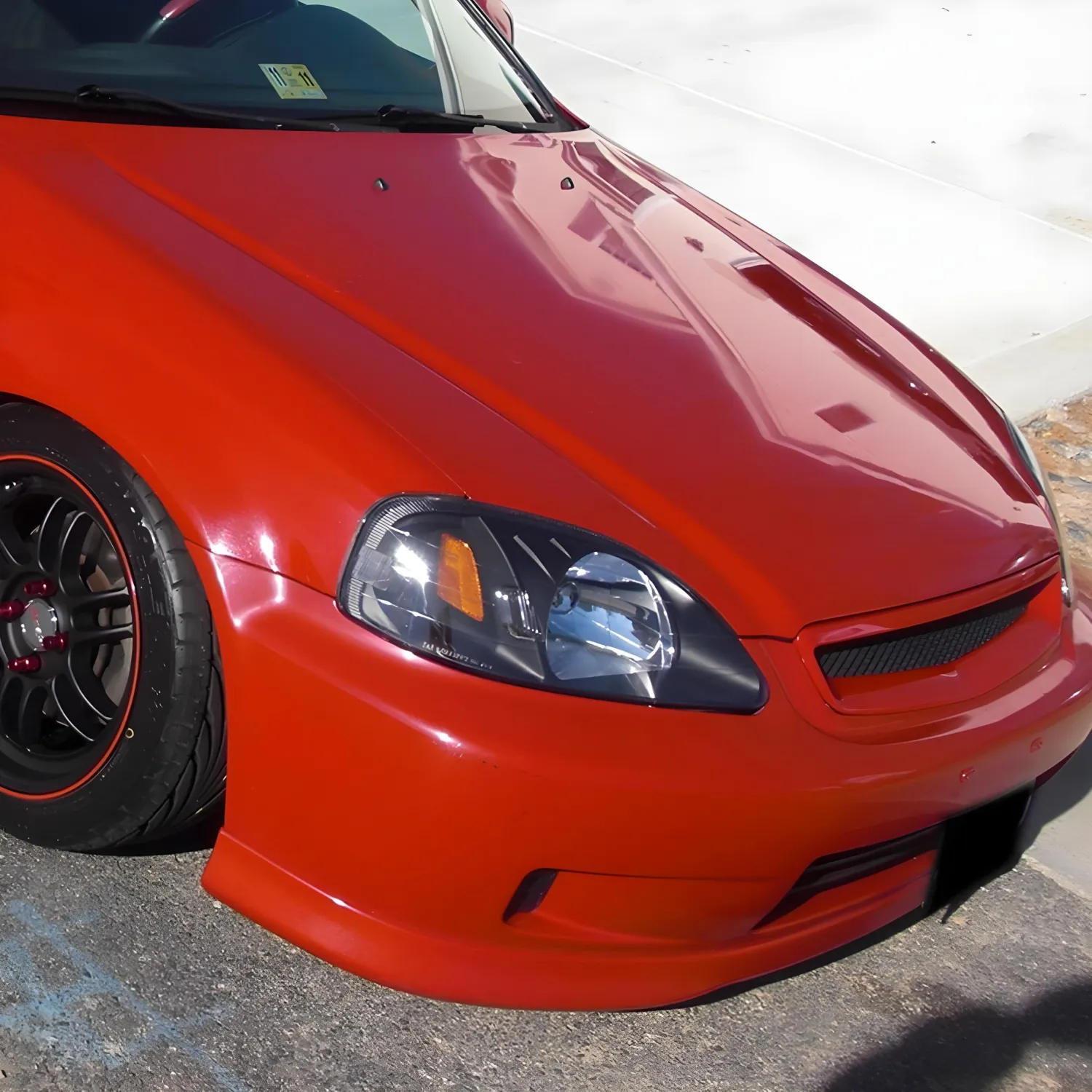 PRO Design Black Headlights for 6th Gen Honda Civic