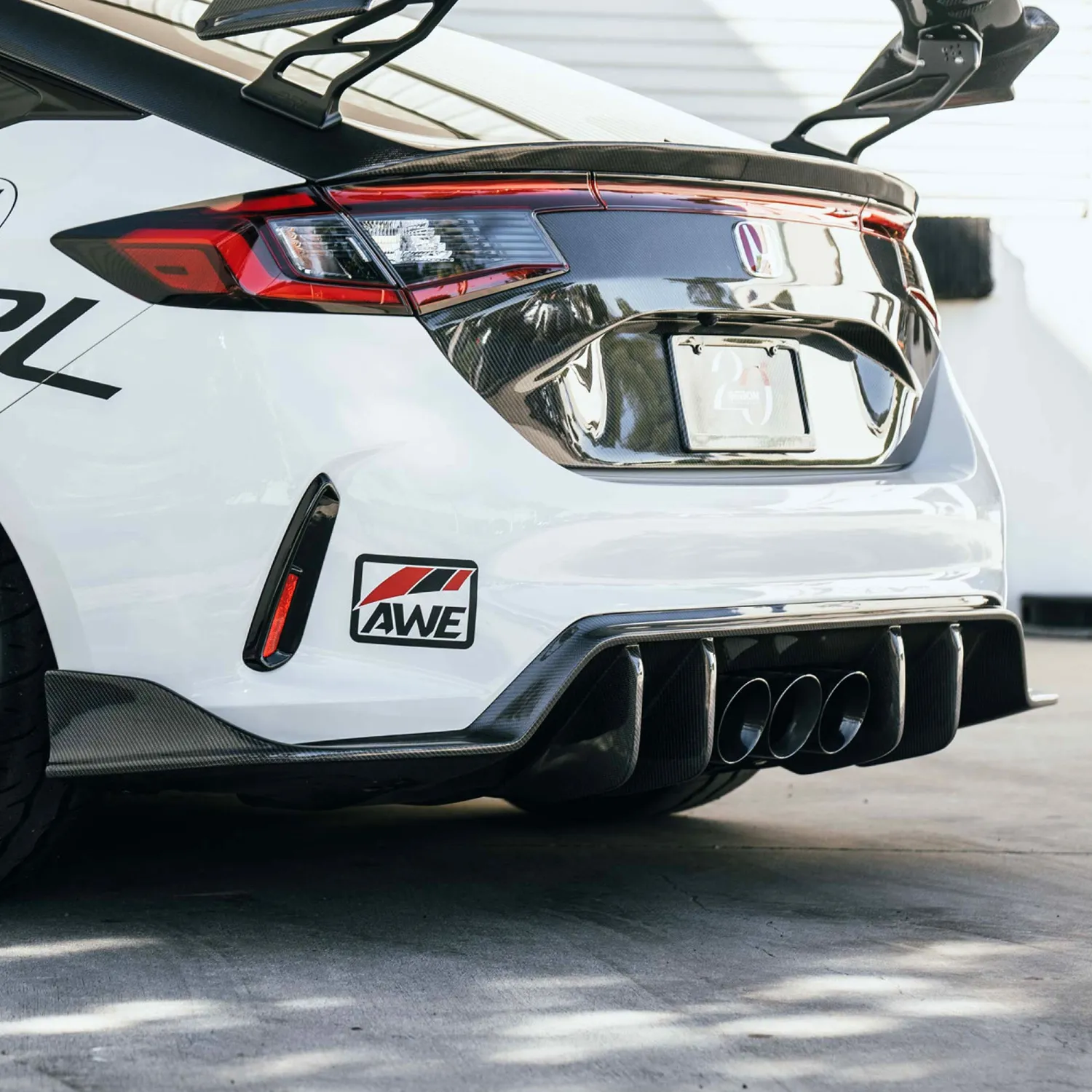 Seibon Carbon Fiber Rear Diffuser for 11th Gen Honda Civic