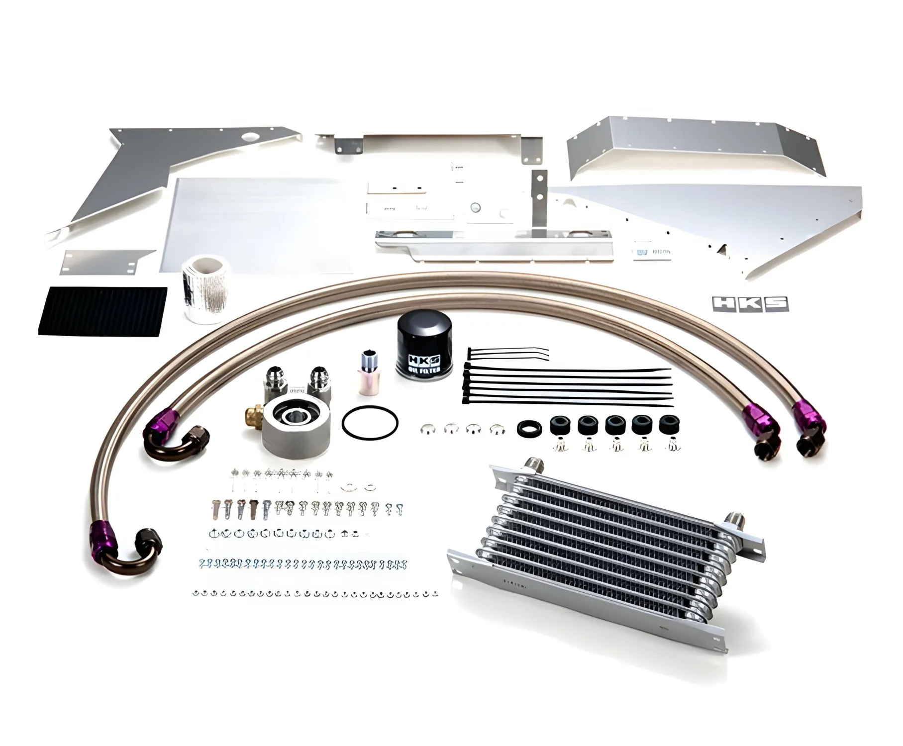 HKS Engine / Transmission Oil Cooler Kit for Honda Civic 21 20 19 18 17