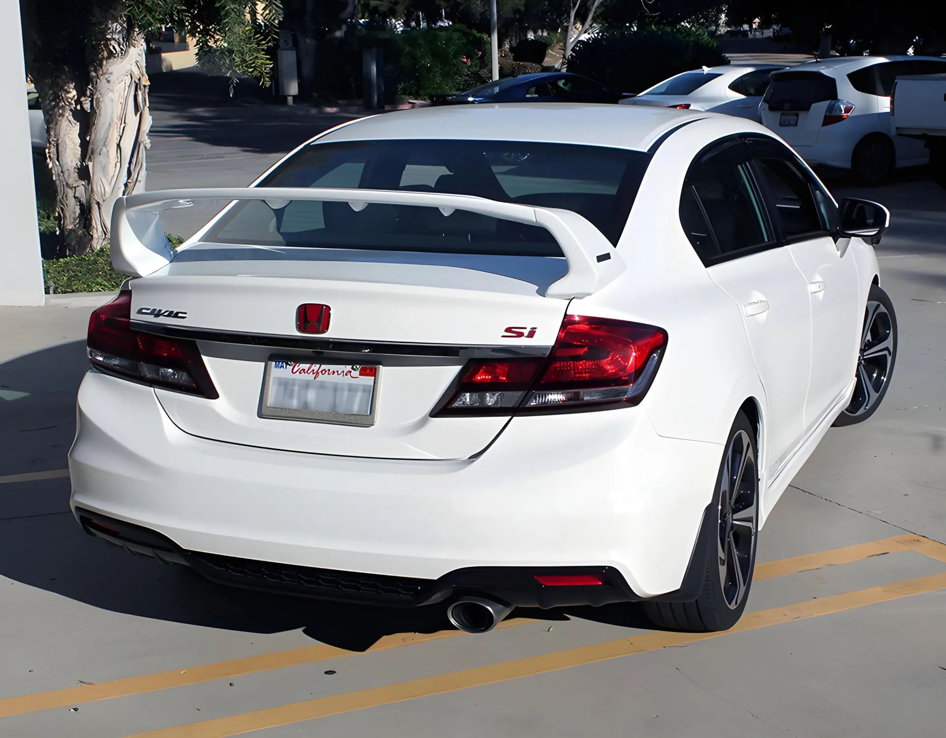 PRO Design TRM Style Spoiler / Wing for 9th Gen Honda Civic