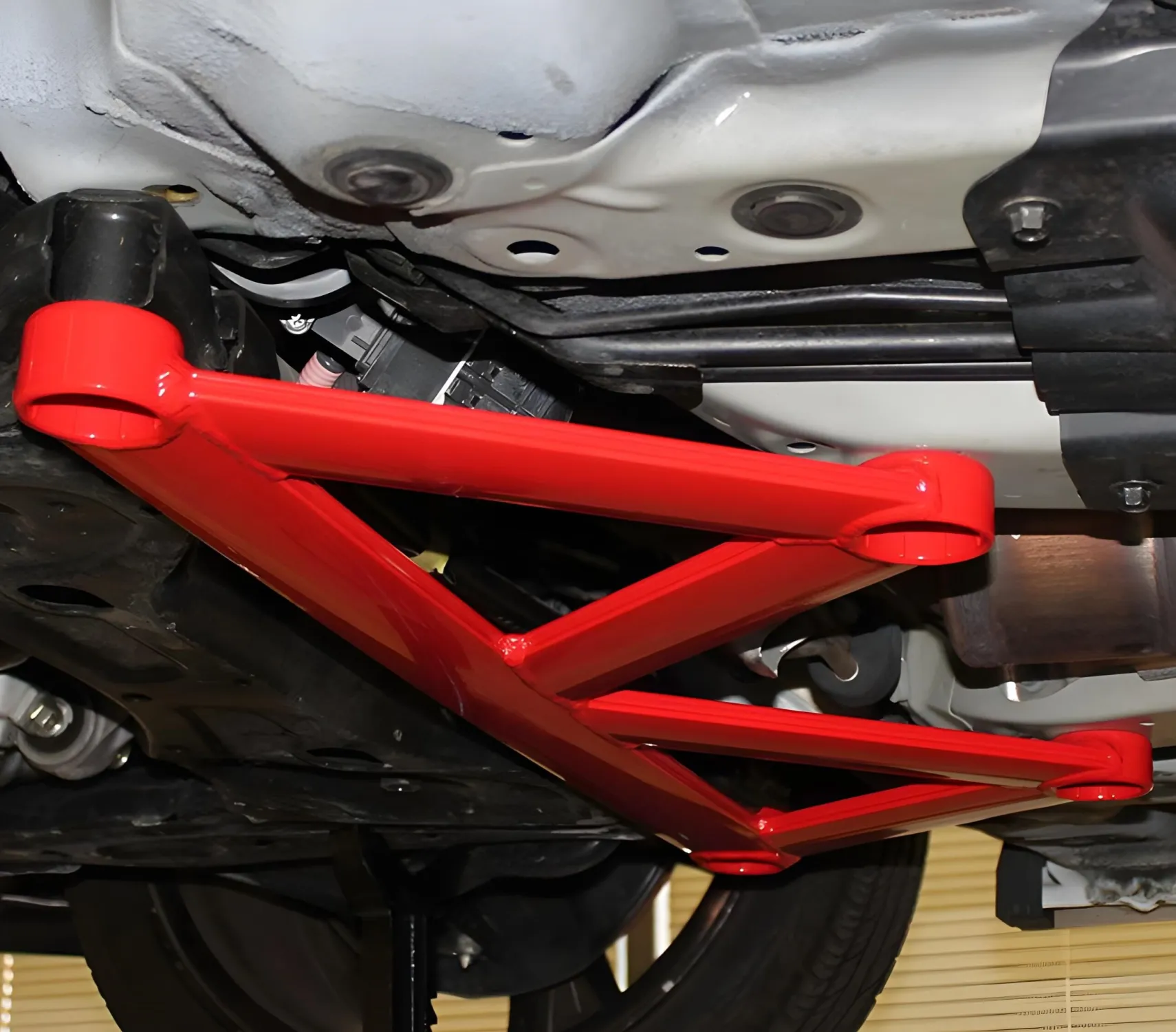 SiriMoto Phase 2 Subframe Braces for 2015 Honda Civic 2 Door Coupe Si
