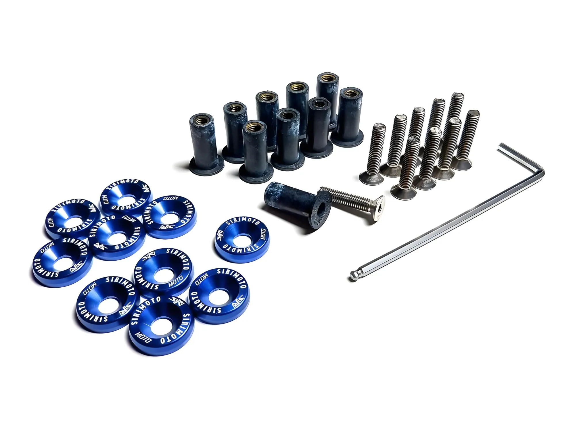 SiriMoto Baysavers Radiator Shroud Washer Kit for 2017 Honda Civic