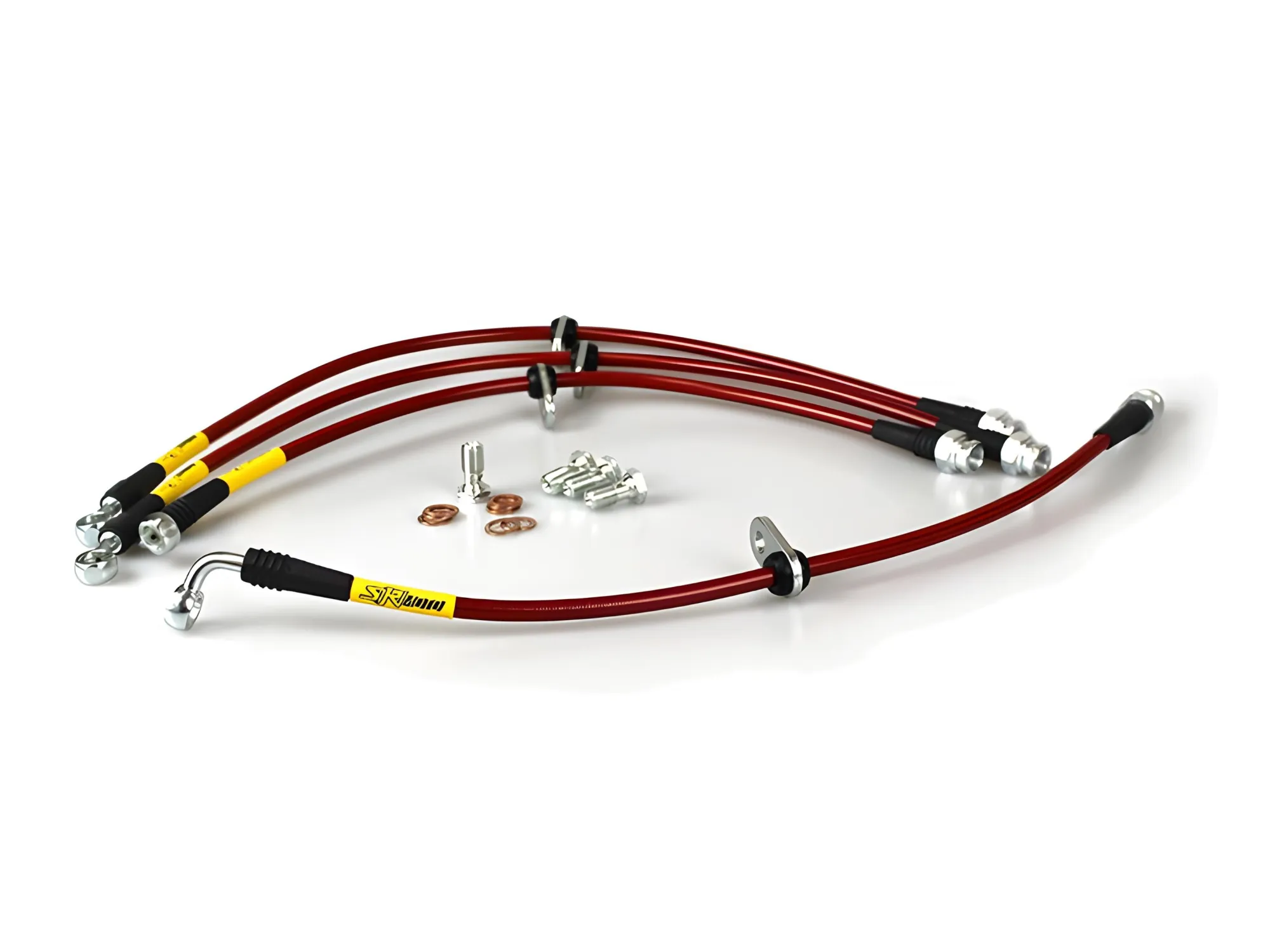 SiriMoto Stainless Steel Brake Line Kit for 2024 Honda Civic