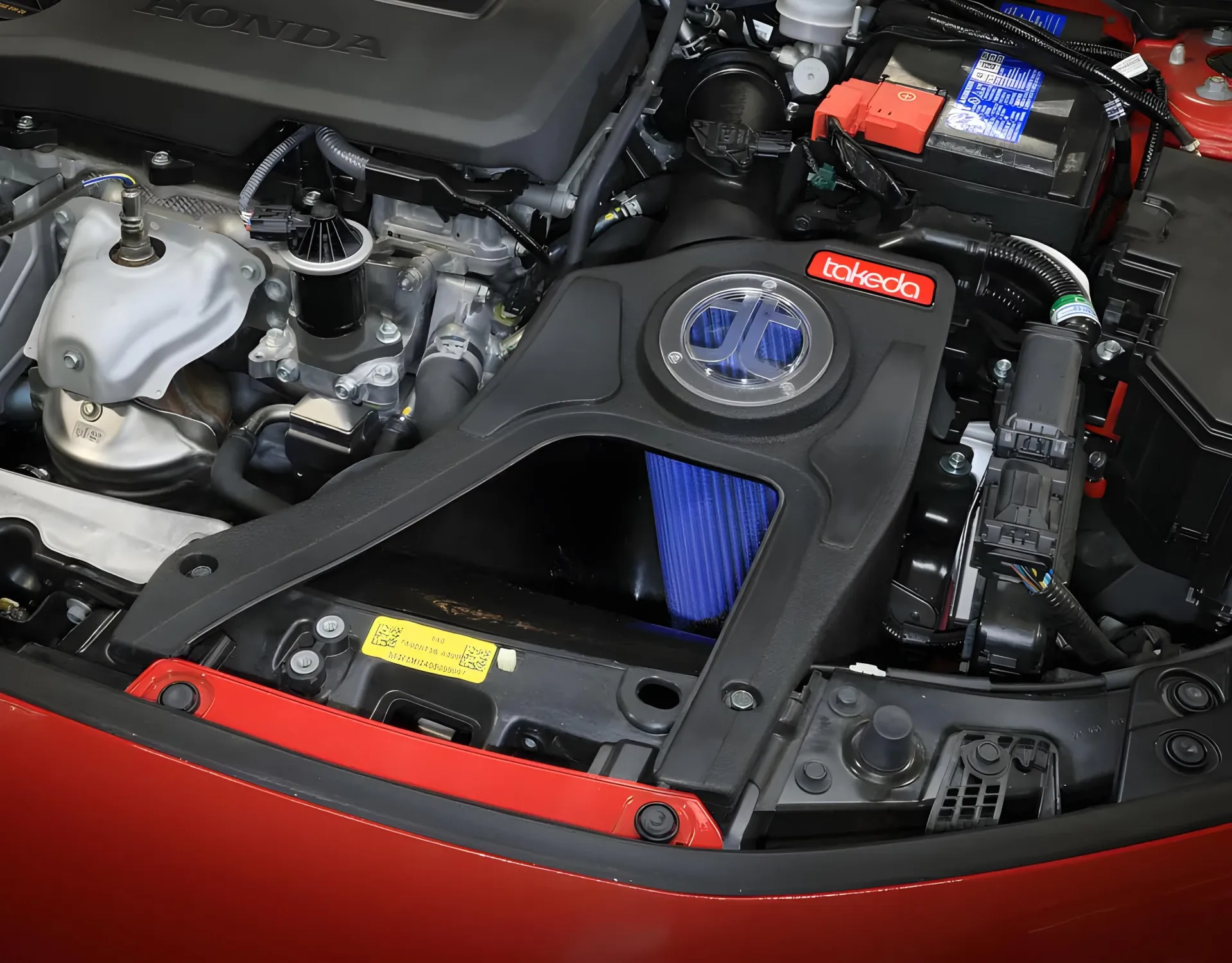 Takeda Momentum GT Cold Air Intake (Oiled Filter) for 2024 Honda Civic ...