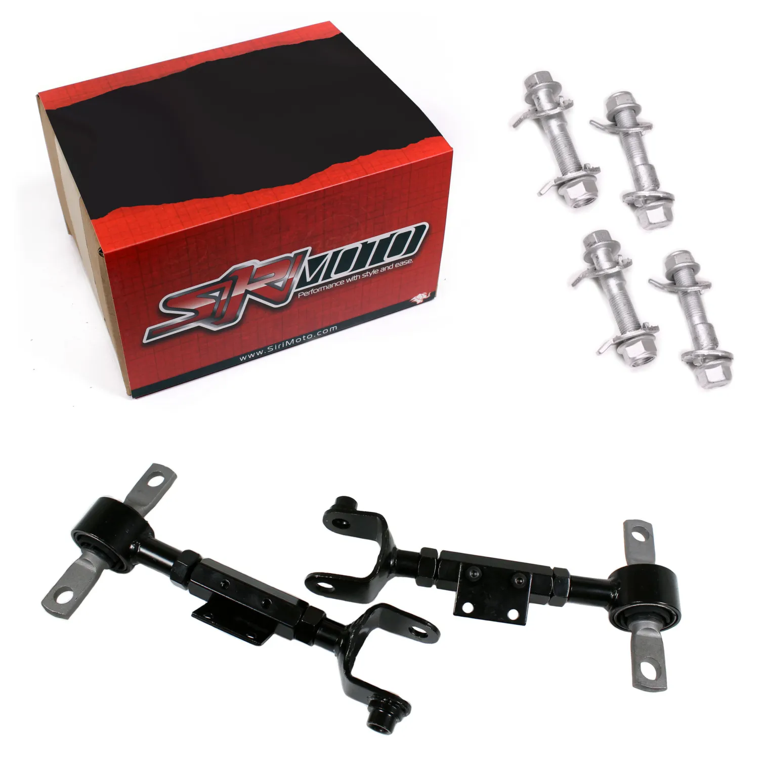 SiriMoto Front and Rear Camber Kit Combo for 7th Gen Honda Civic