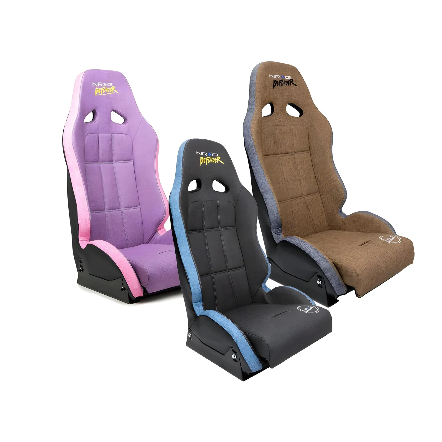 NRG Defender Suspension Seat for 2018 Honda Civic 2 Door Coupe EXT