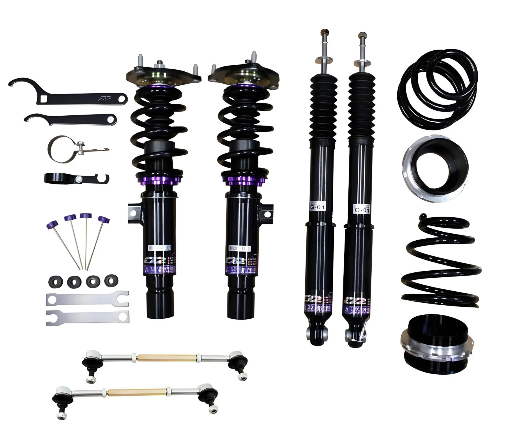 D2 Racing RS Full Coilovers for 11th Gen Honda Civic